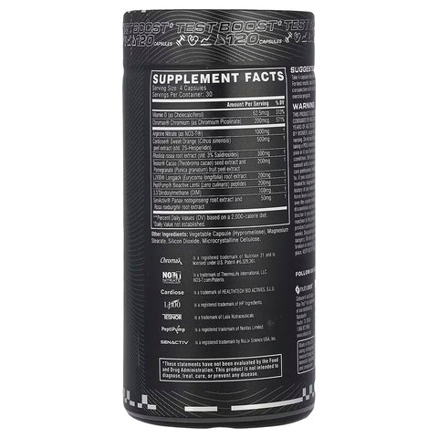 C4 Cellucor Max Test Testosterone Booster Arginine Nitrate Rhodiola Lo ...