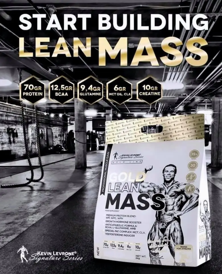 Kevin Levrone Gold Lean Mass Gainer 6kg – Supplementhane