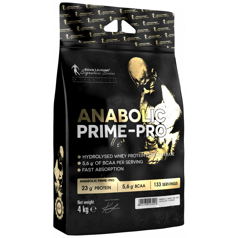 Kevin levrone Anabolic Prime-Pro Hydrolysed Whey Protein 4 Kg 133 Serv ...