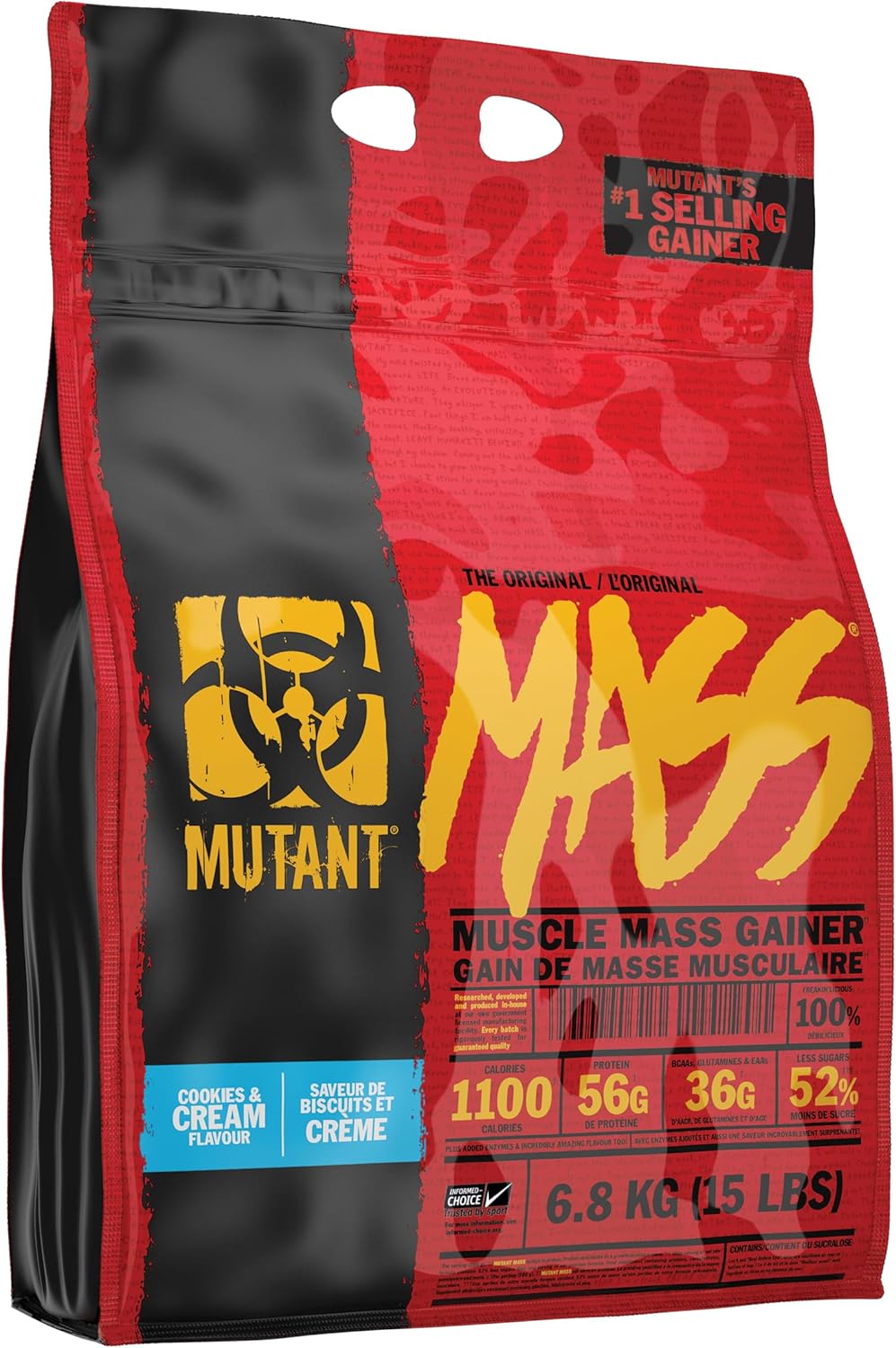 Mutant Mass Weight Gainer Protein Powder – Build Muscle Size and Stren ...