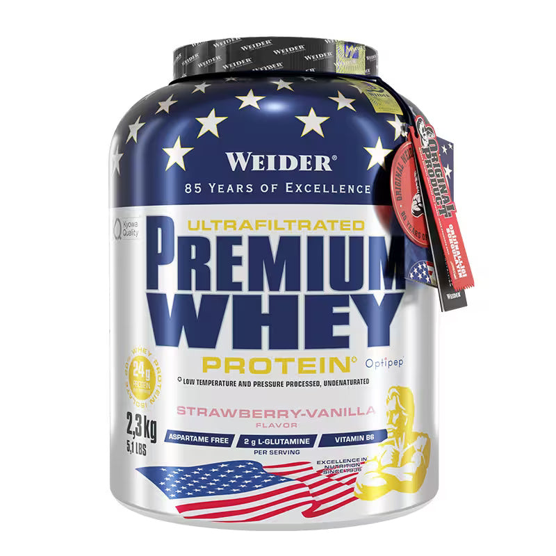 Weider Premium Whey Protein Tozu 2300 Gr - ÇİLEK VANİLYA – Supplementhane