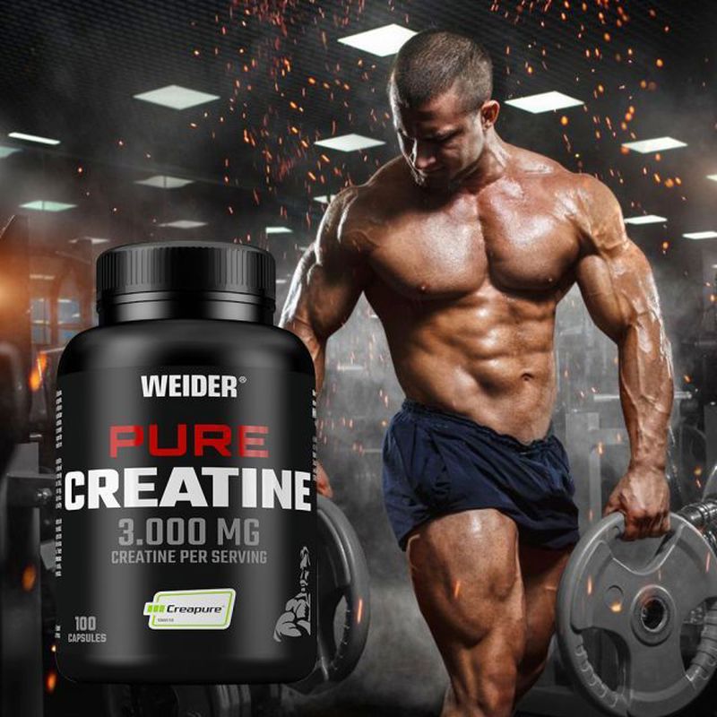 Weider Pure Creatine 3000 Mg 100 Caps – Supplementhane